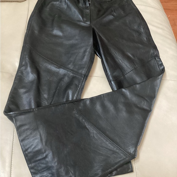 Wilsons Leather | Pants & Jumpsuits | Womens Wilsons Black Buttery Soft ...